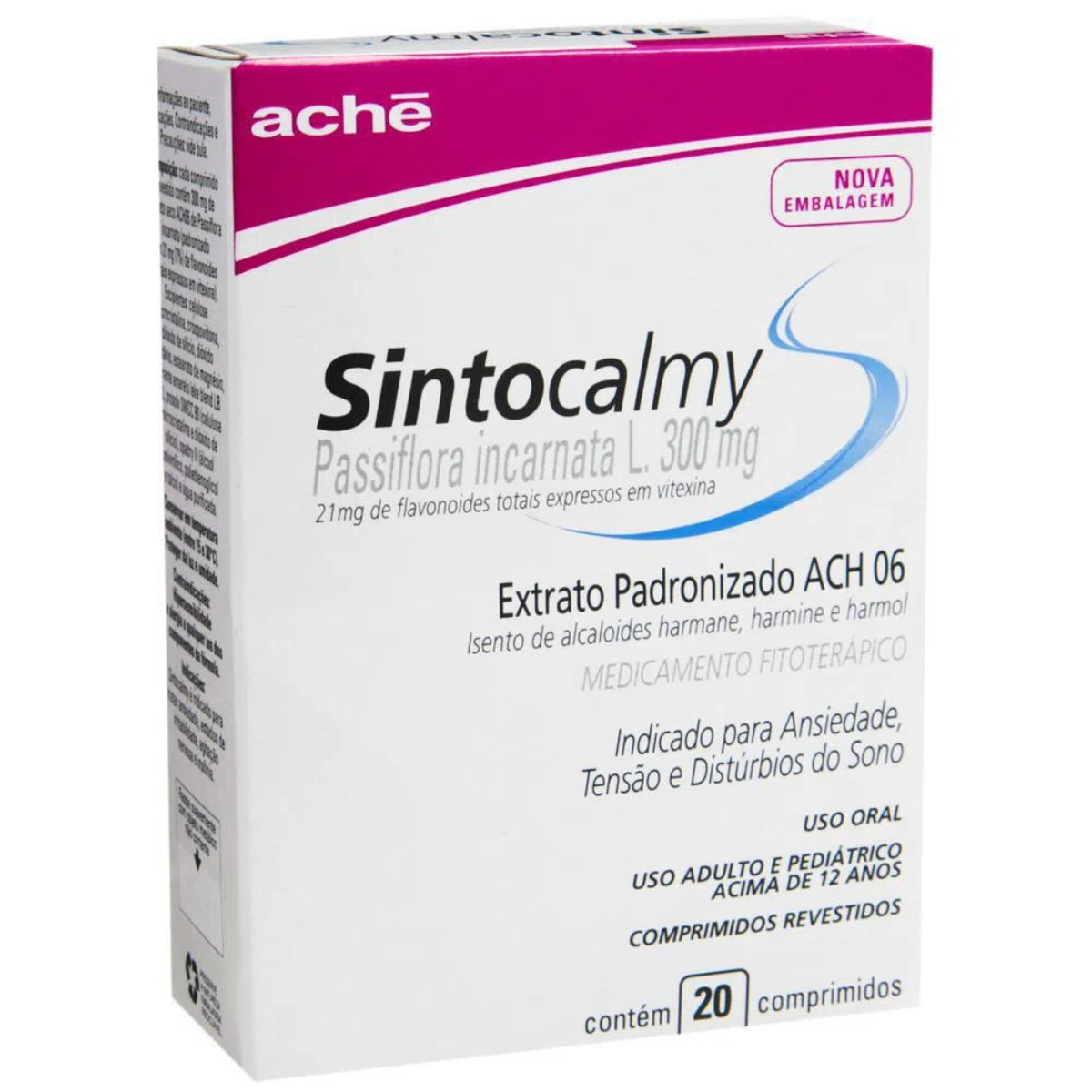 SINTOCALMY 300MG C/20 COMPRIMIDOS - ACHE LABORATORIOS FA