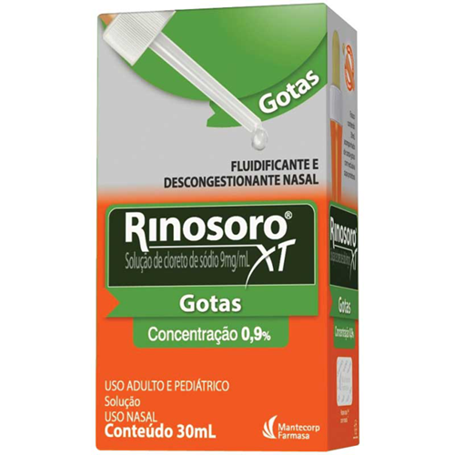 RINOSORO XT 0,9% GOTAS 30ML - HYPERA