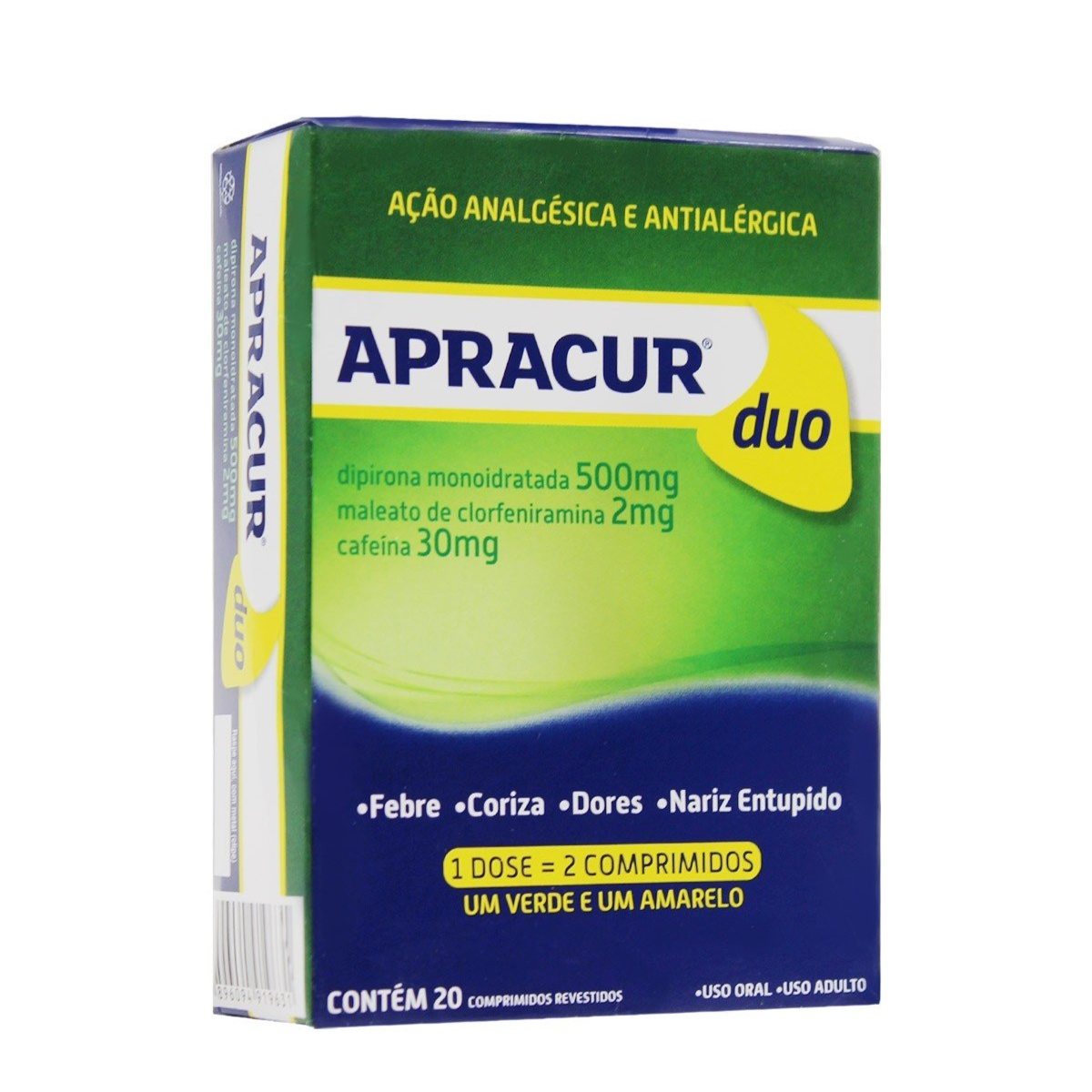 APRACUR DUO C/20 COMPRIMIDOS - HYPERA