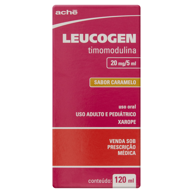 LEUCOGEN 20ML/5ML XAROPE 120ML - ACHE LABORATORIOS FA