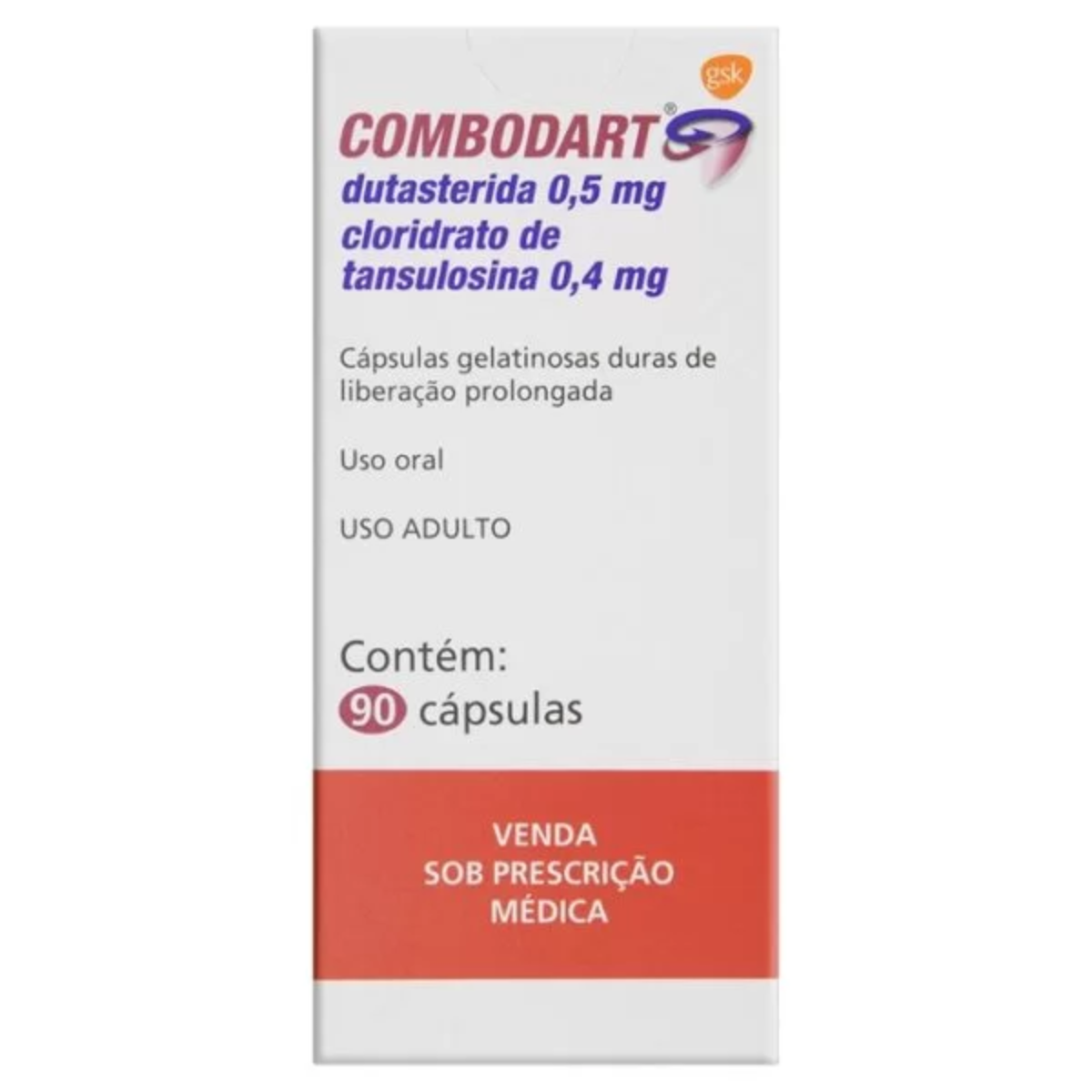 COMBODART C/90 CÁPSULAS - GLAXOSMITHKLINE RX
