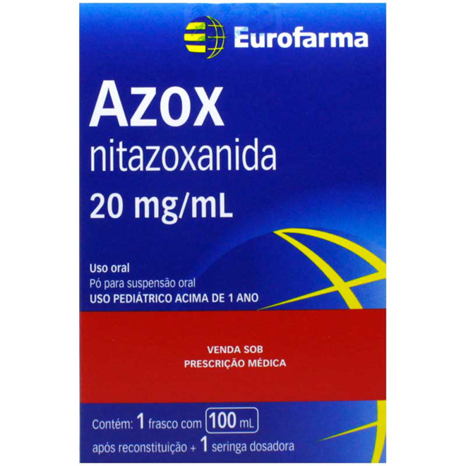 AZOX 20MG/ML SUSPENSÃO ORAL 100ML - EUROFARMA LABORATORI