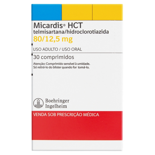MICARDIS HCT 80MG + 12,5MG C/30 COMPRIMIDOS - BOEHRINGER INGELHEIM