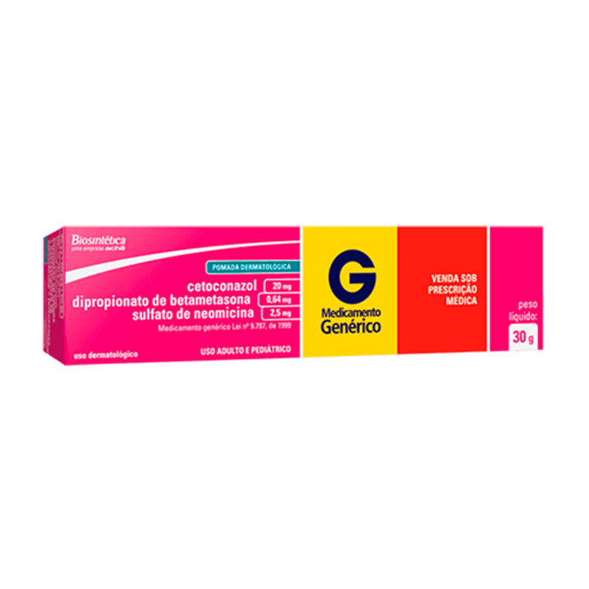 CETOCONAZOL 20MG +DIPROPIONATO DE BETAMETASONA 0,64MG + SULFATO DE ...
