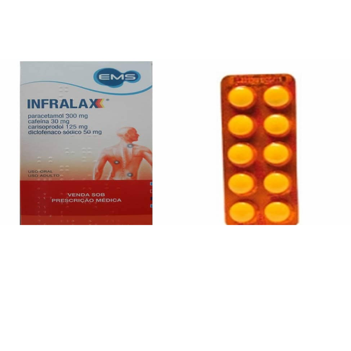 INFRALAX C/10 COMPRIMIDOS - EMS (SIMILAR)