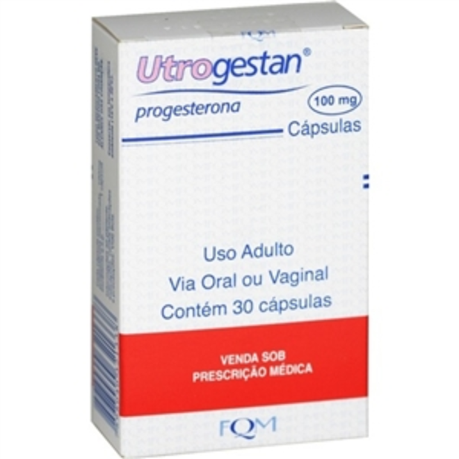 UTROGESTAN 100MG C/30 CÁPSULAS - BESINS HEALTHCARE BR