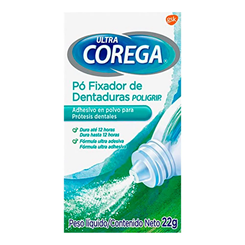 COREGA ULTRA PÓ FIXADOR DE DENTADURAS 22G - GLAXOSMITHKLINE