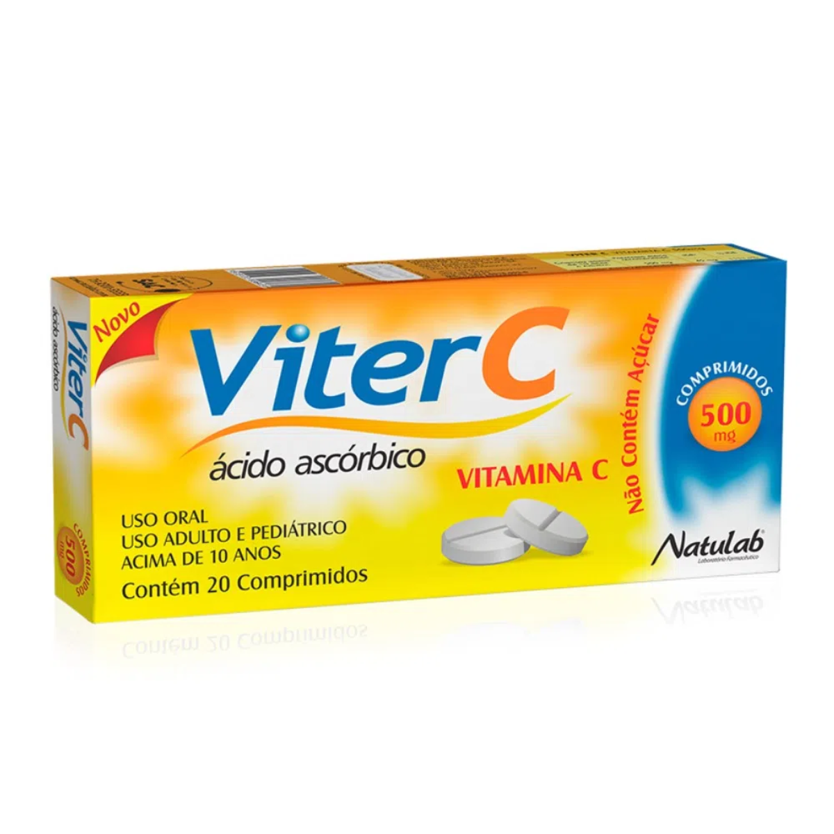 VITER C 500MG C/20 COMPRIMIDOS - NATULAB