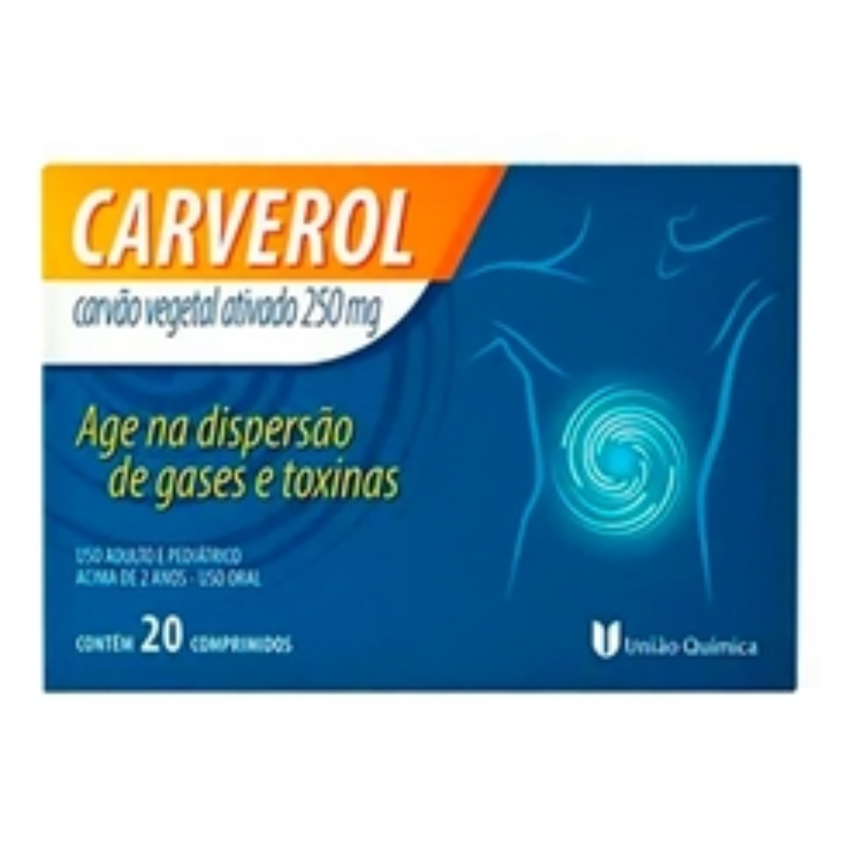 CARVEROL 250MG C/20 COMPRIMIDOS - UNIAO QUIMICA