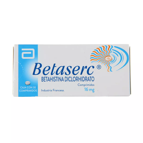 BETASERC 16MG C/30 COMPRIMIDOS - ABBOTT LABORATORIOS