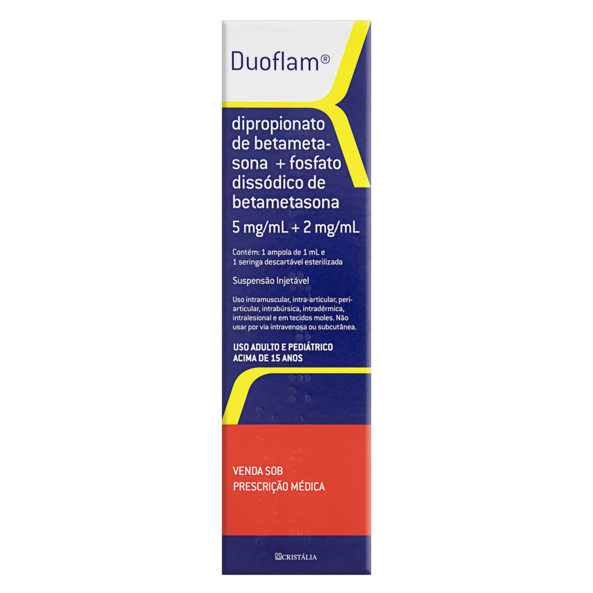 DUOFLAM INJETÁVEL C/1 AMPOLA 1ML - SUPERA