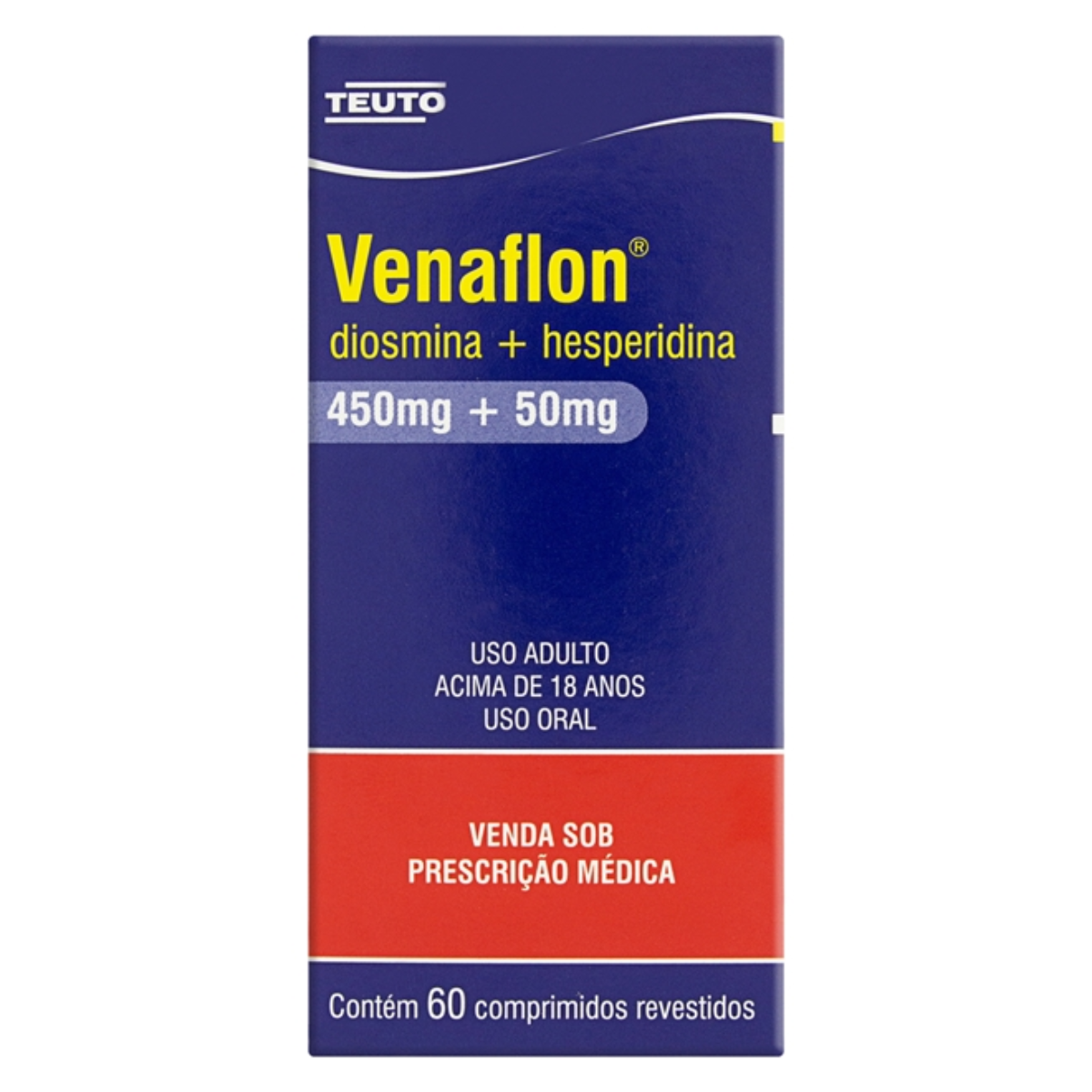 VENAFLON 450MG + 50MG C/60 COMPRIMIDOS REVESTIDOS - TEUTO BRASILEIRO S