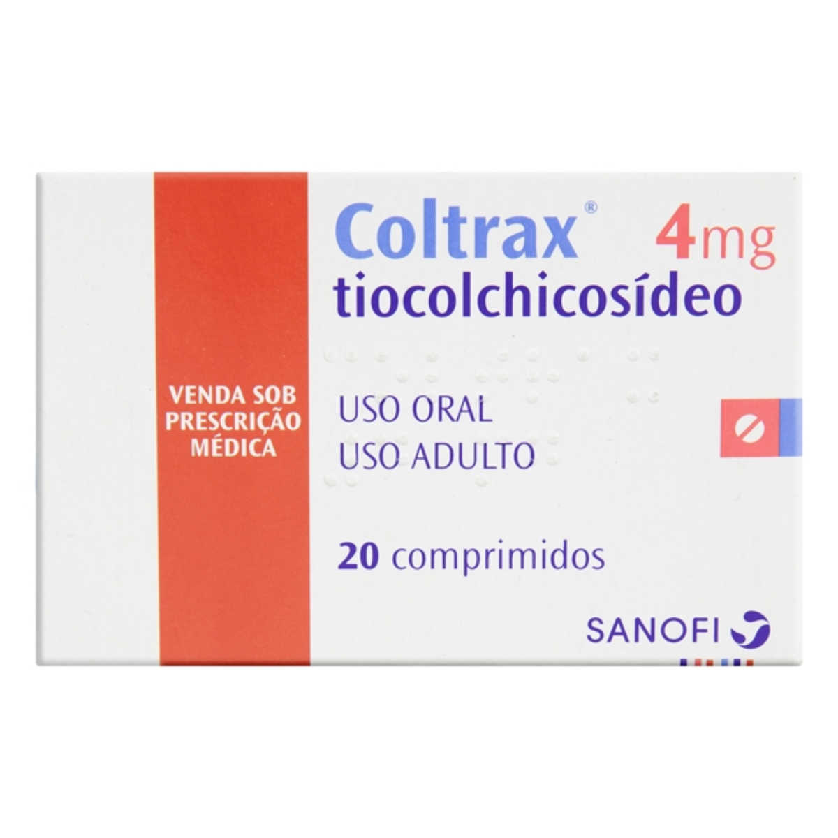 COLTRAX 4MG C/20 COMPRIMIDOS - MOMENTA FARMACEUTICA