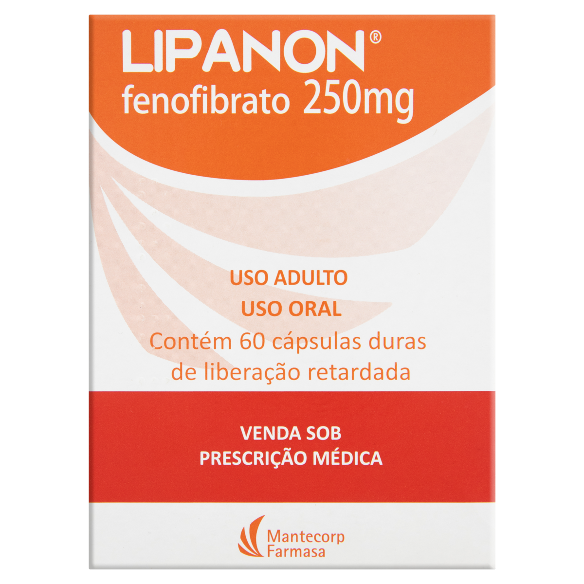 LIPANON 250MG C/60 CÁPSULAS DURAS DE LIBERAÇÃO RETARDADA - HYPERA