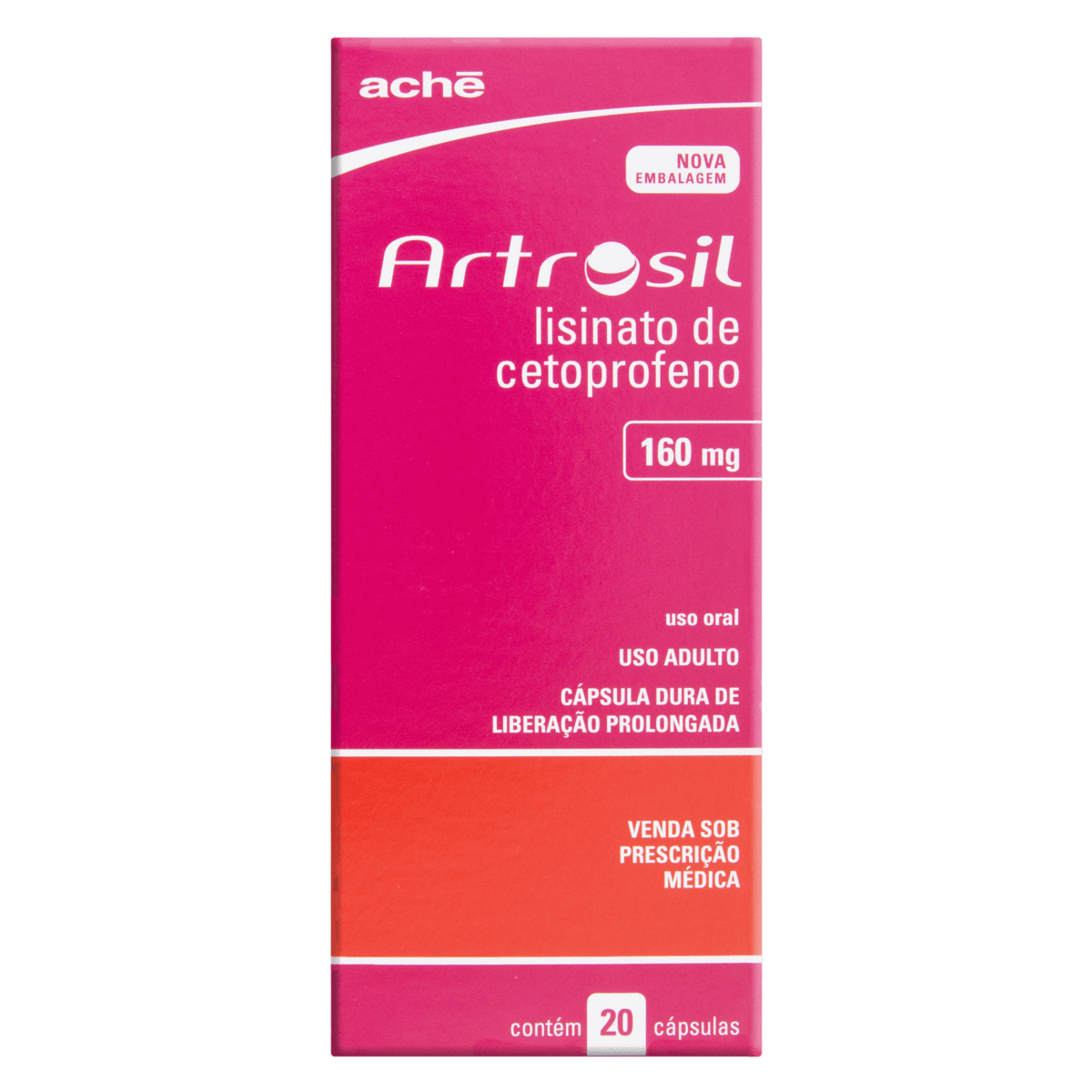 ARTROSIL 160MG C/20 CÁPSULAS - ACHE LABORATORIOS FA
