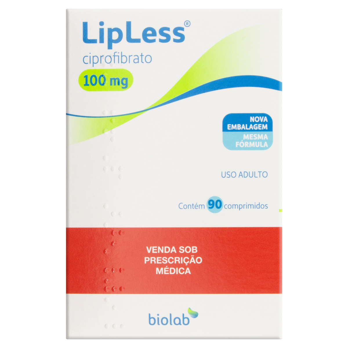 LIPLESS 100MG C/90 COMPRIMIDOS - BIOLAB SANUS FARMACE