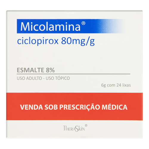 MICOLAMINA 80MG ESMALTE 6G - THERASKIN