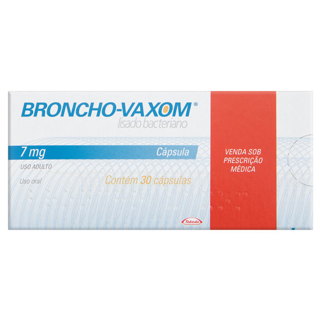 BRONCHO-VAXOM 7MG C/30 CÁPSULAS - TAKEDA PHARMA LTDA.