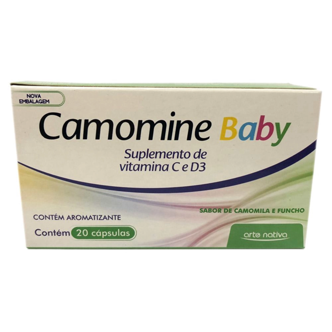 CAMOMINE BABY C/20 CÁPSULAS - ARTE NATIVA PROD NAT
