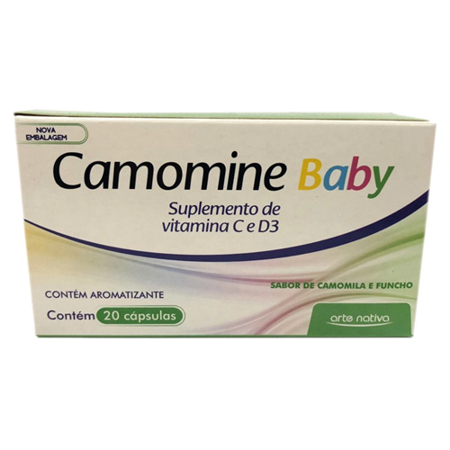 CAMOMINE BABY C/20 CÁPSULAS - ARTE NATIVA PROD NAT