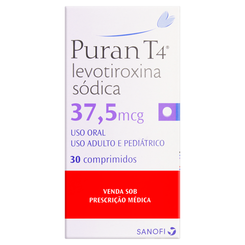 PURAN T4 37,5MCG C/30 COMPRIMIDOS - MEDLEY INDUSTRIA FAR