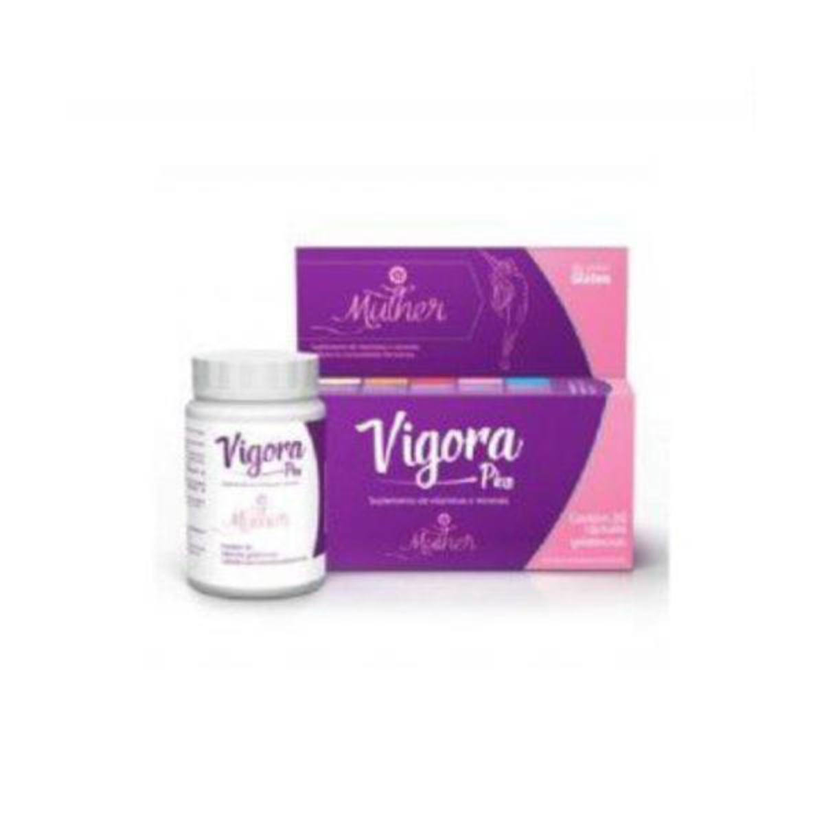 VIGORA PLUS CALCIO+VIT D C/60 CÁPSULAS MULHER - PRATI, DONADUZZI & C
