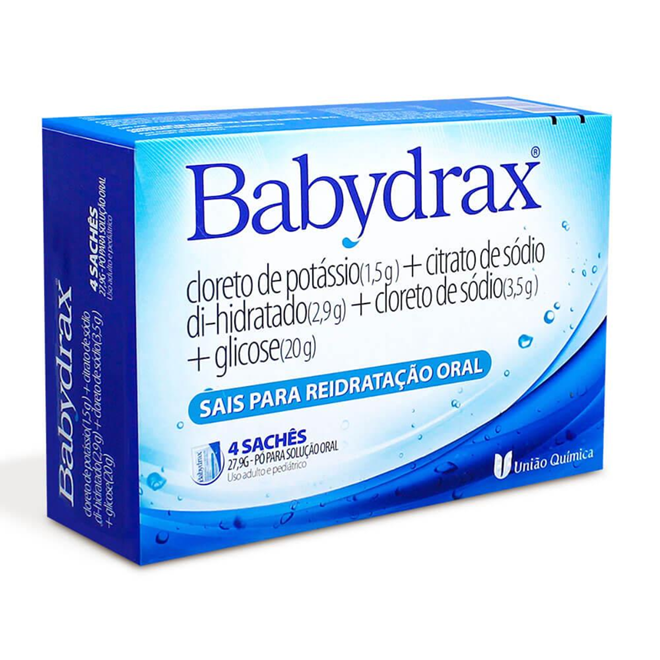 BABYDRAX C/4 SACHÊS 27,9G - UNIAO QUIMICA