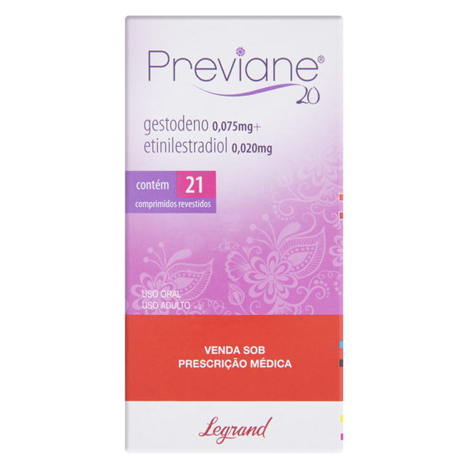 PREVIANE C/21 COMPRIMIDOS - LEGRAND PHARMA INDUS