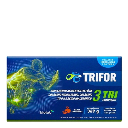 TRIFOR SABOR TANGERINA C/30 SACHÊS - BIOLAB SANUS FARMACE