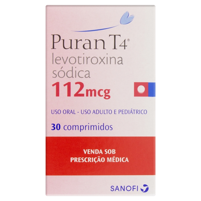 PURAN T4 112MCG C/30 COMPRIMIDOS - MEDLEY INDUSTRIA FAR