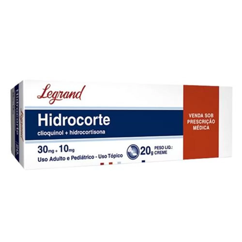 HIDROCORTE 30MG + 10MG/G CREME 20G - LEGRAND PHARMA INDUS