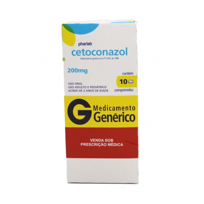 CETOCONAZOL 200MG C/10 COMPRIMIDOS PHARLAB - PHARLAB