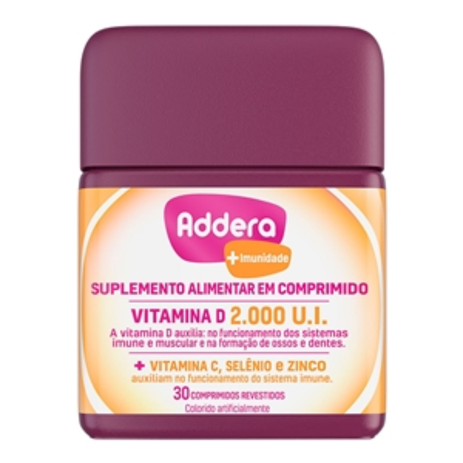 ADDERA + IMUNIDADE 2000UI C/30 COMPRIMIDOS REVESTIDOS - HYPERA