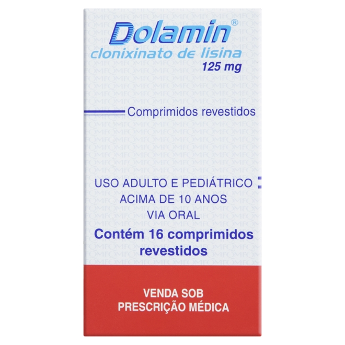 DOLAMIN C/16 COMPRIMIDOS REVESTIDOS - FARMOQUIMICA