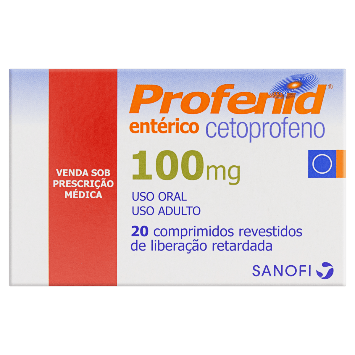 PROFENID ENTÉRICO 100MG C/20 COMPRIMIDOS REVESTIDOS DE LIBERAÇÃO ...